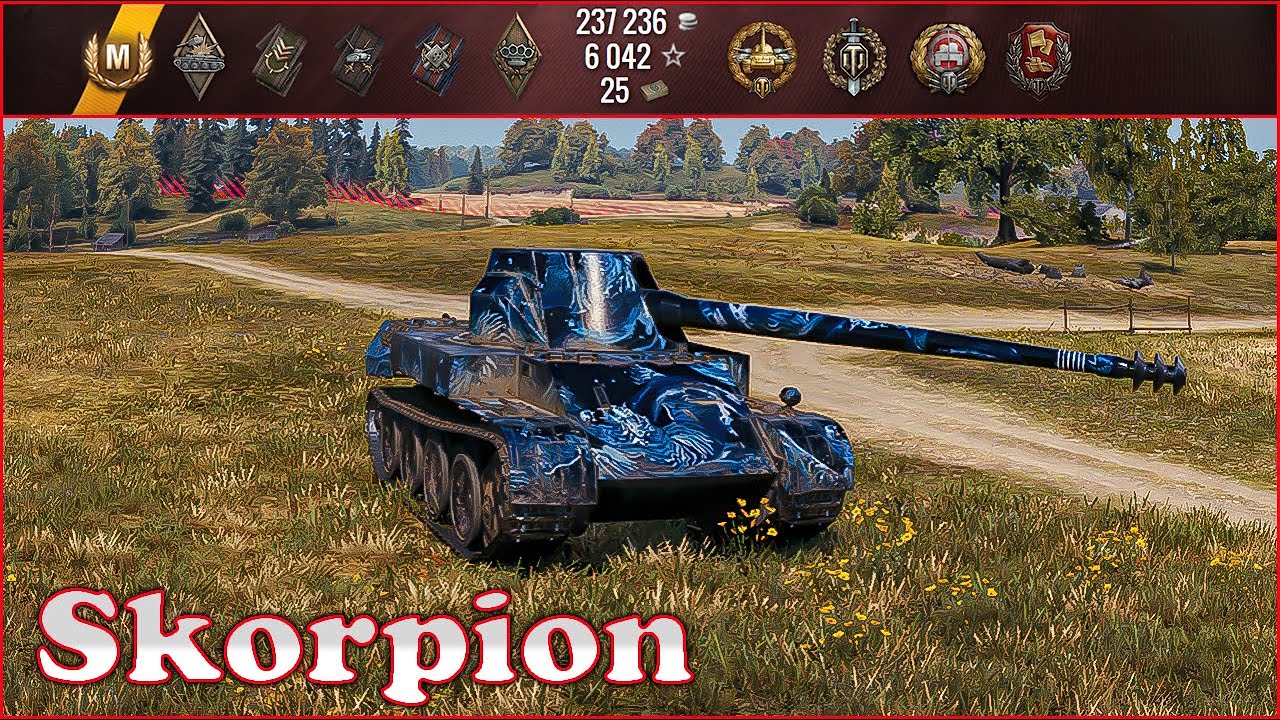 Rheinmetall Skorpion G - World of Tanks UZ Gaming - YouTube