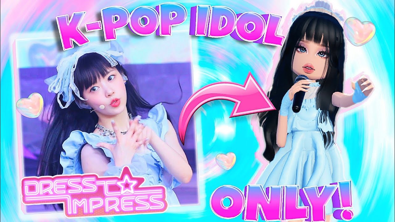 DRESSING UP AS KPOP IDOLS IN DRESS TO IMPRESS - YouTube
