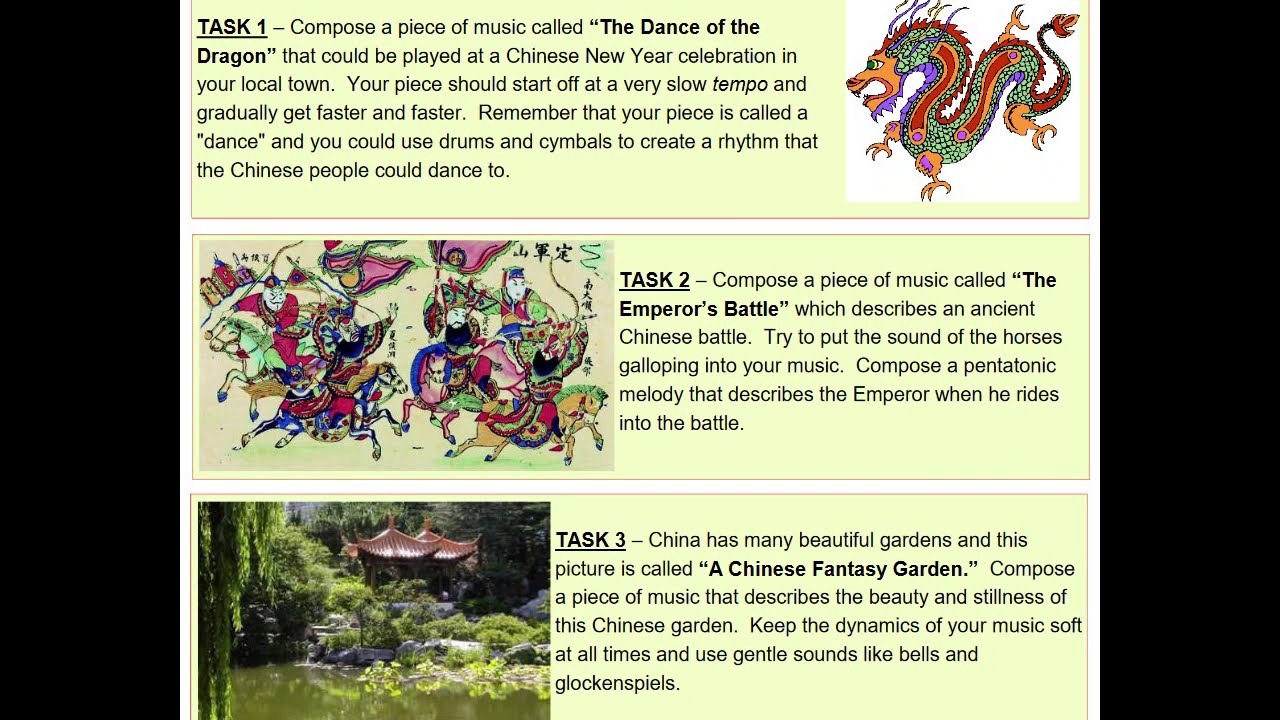 Chinese Music Lesson 4 - YouTube