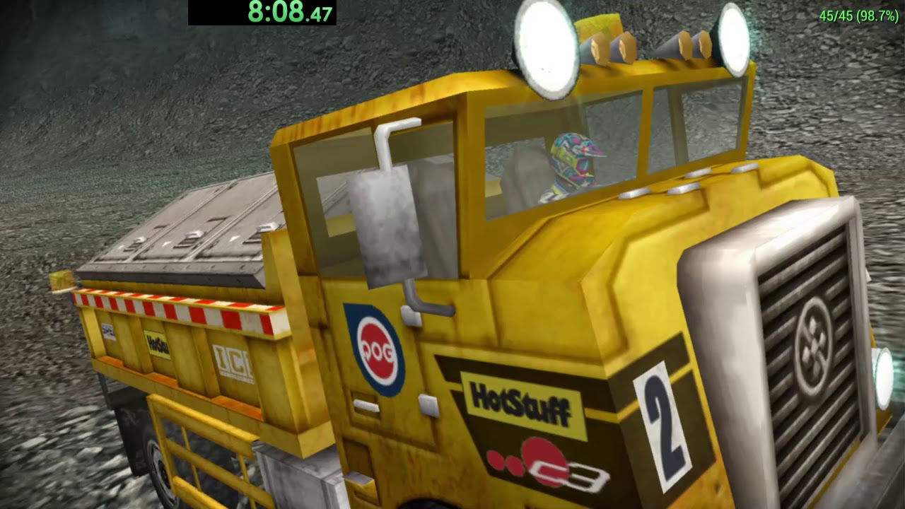 Motorstorm arctic edge all emblems speedrun - YouTube