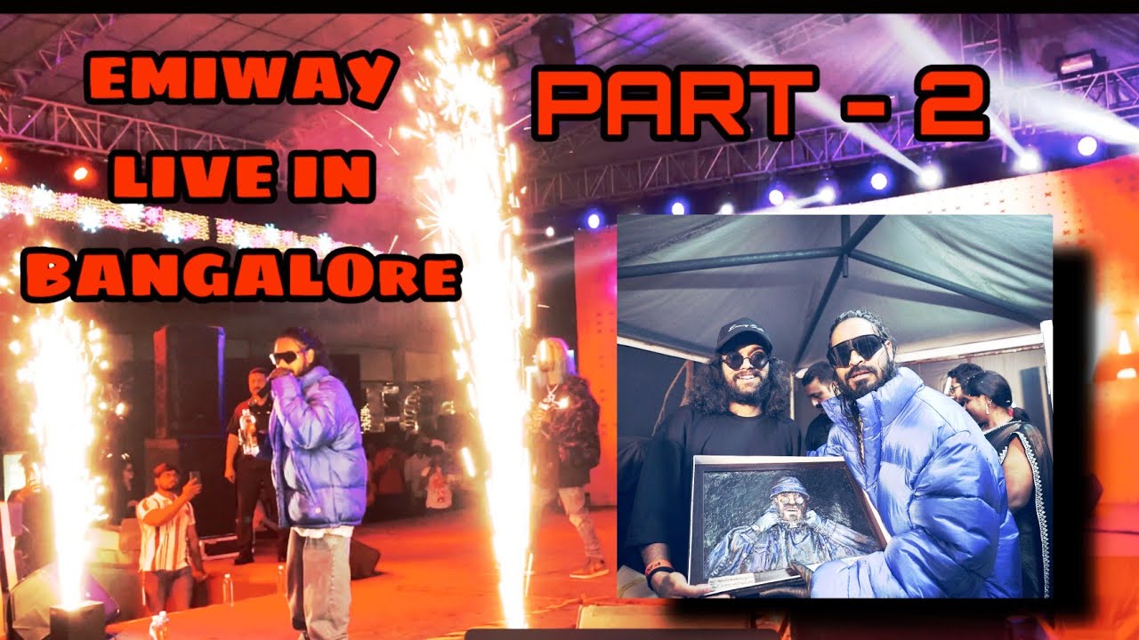 EMIWAY BANTAI - LIVE IN BANGALORE( PART- 2) EMICAND MEETS EMIWAY - YouTube