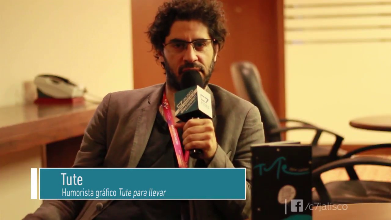 Tute, humorista gráfico argentino. "Tute para llevar". - YouTube