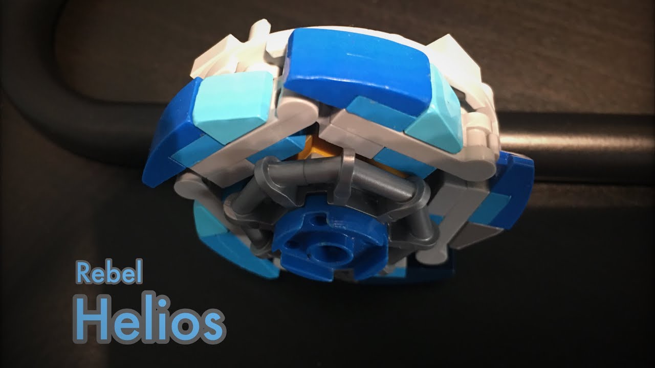 Rebel Helios | Lego Custom Beyblade - YouTube