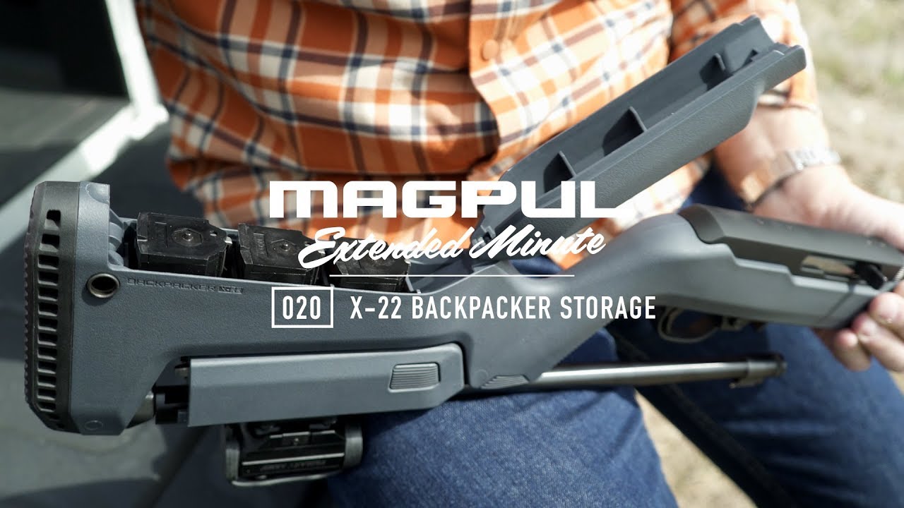 Magpul - Extended Minute - 020 X-22 Backpacker Storage - YouTube