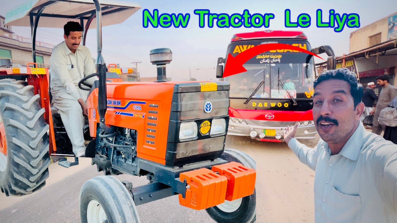 New Tractor Le Liya 🚜 / Ladla Jutt Vlogs - YouTube