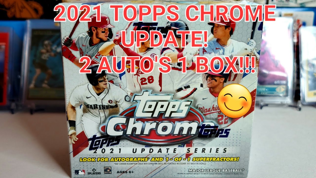 Topps Chrome Update series...2 AUTOGRAPHS!!🔥🔥🔥🔥 awesome pulls!! - YouTube
