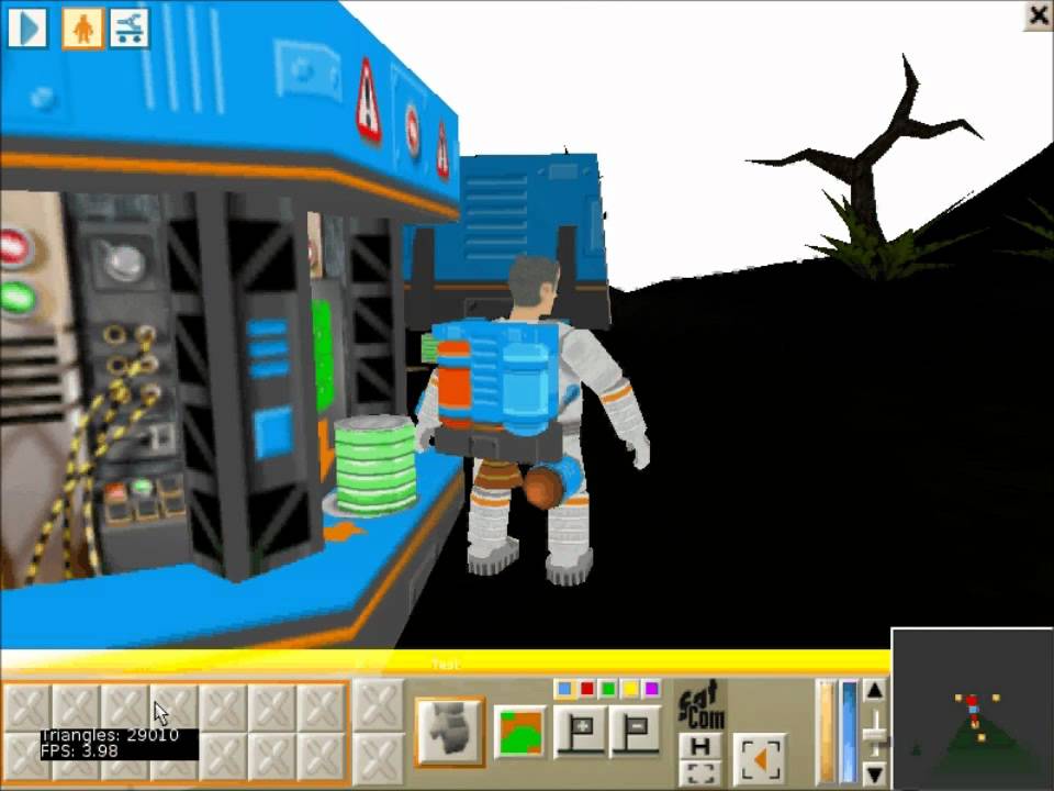 Colobot Gold Pre-alpha gameplay - YouTube