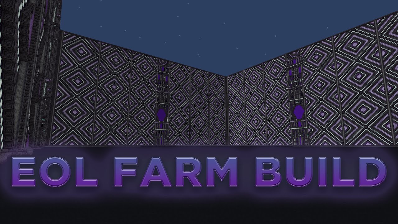 Getting materials for the EOL farm (Building Guardian Farm) - YouTube