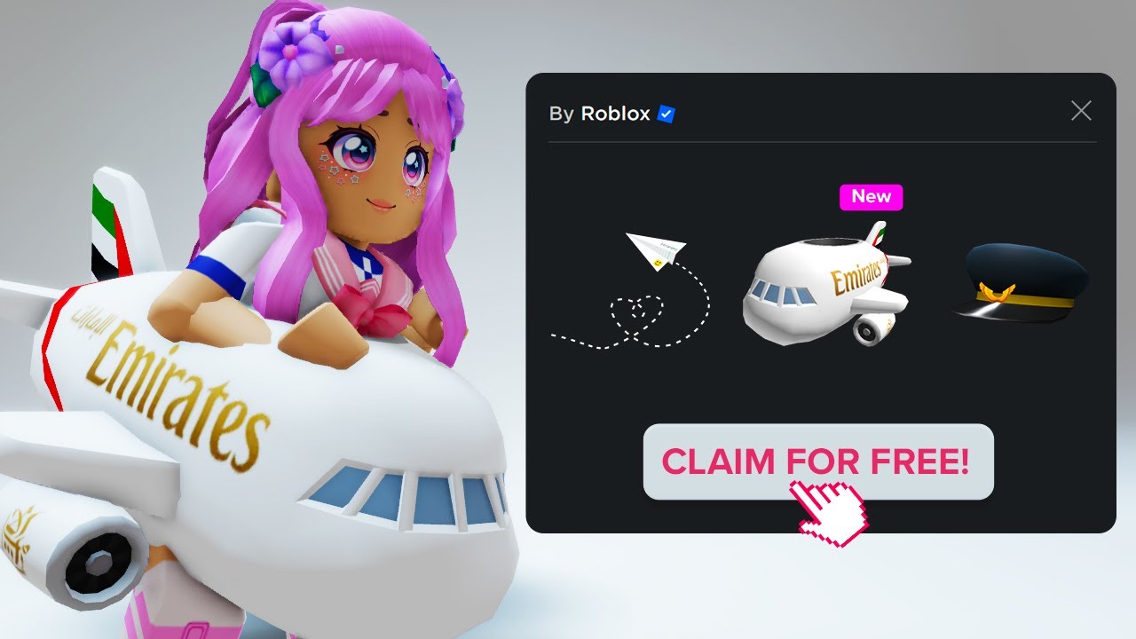 FREE ROBLOX ITEM! HOW TO GET THE EMIRATES MINI A380 IN AO ADVENTURE ...