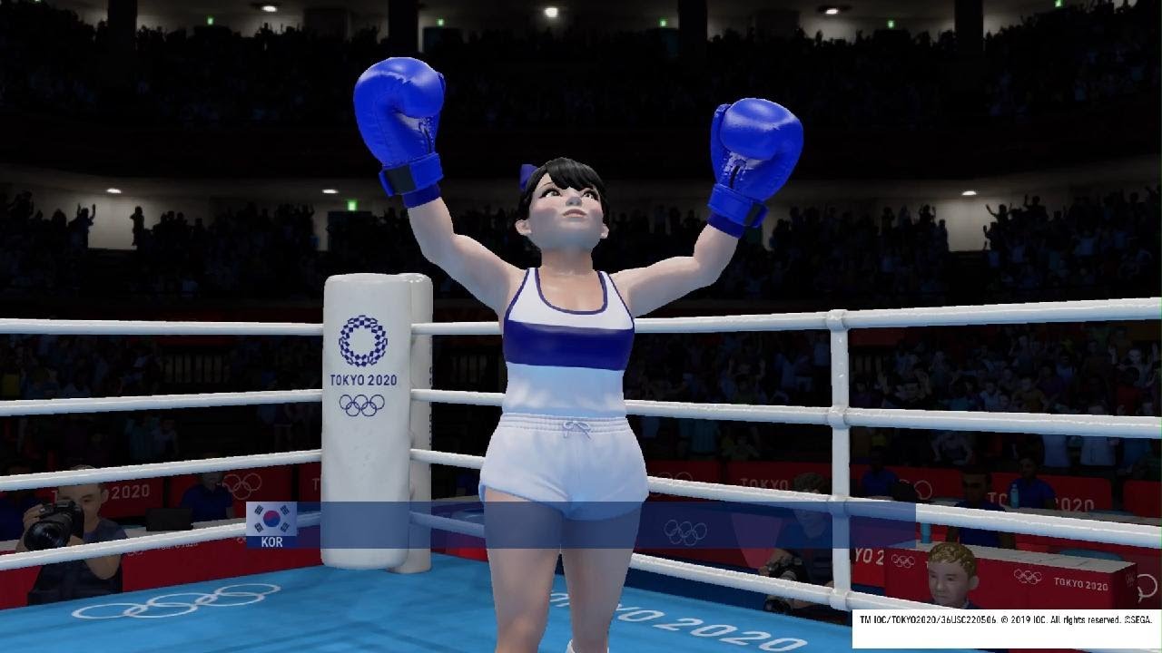 OLYMPIC GAMES TOKYO 2020 boxing Sapphire vs npc extreme setup trainging ...