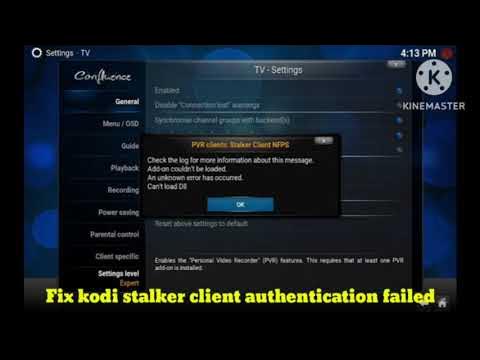 Fix Kodi Client Authentication Failed Problem Solve | Kodi Client Authentication Fail - YouTube