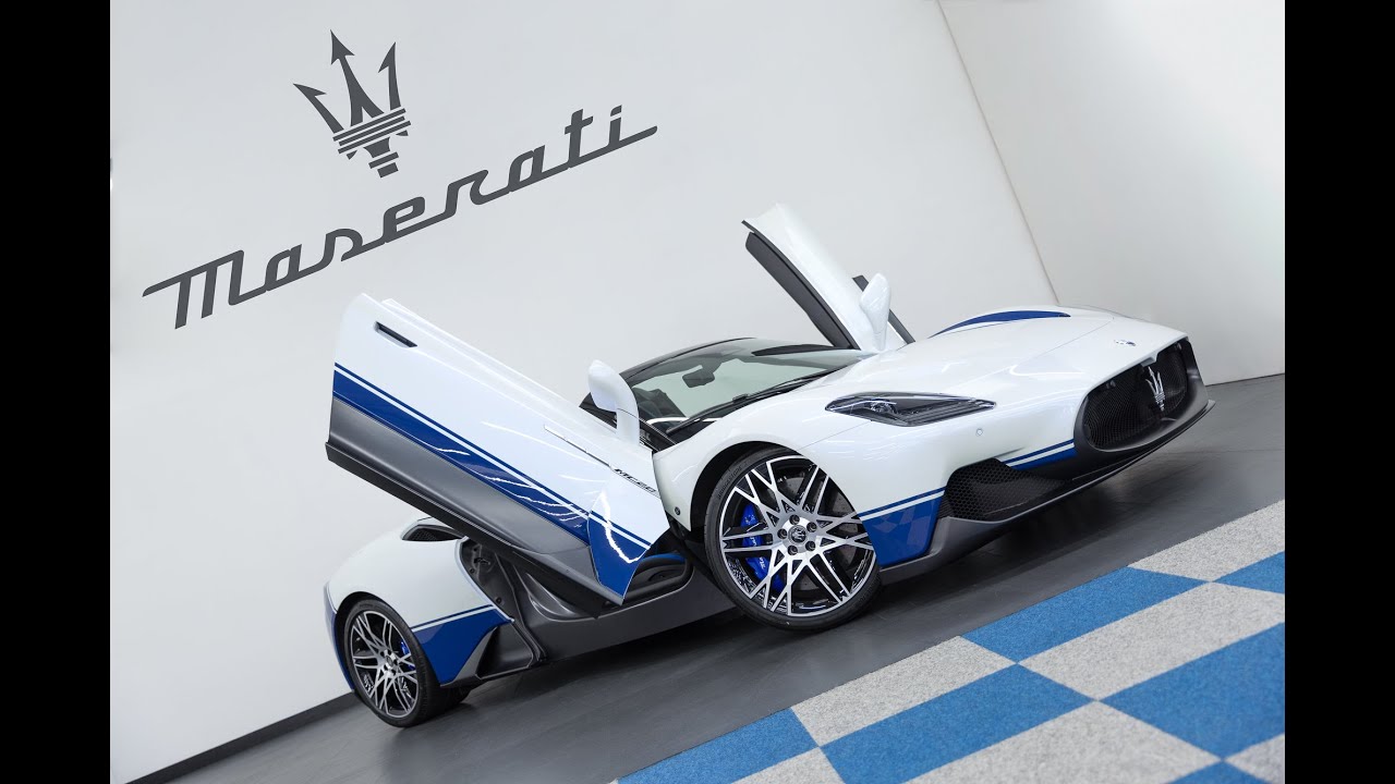 MASERATI MC20 CIELO 2023/23 1 of 1 in MC12 TRIBUTO COLOUR SCHEME - YouTube