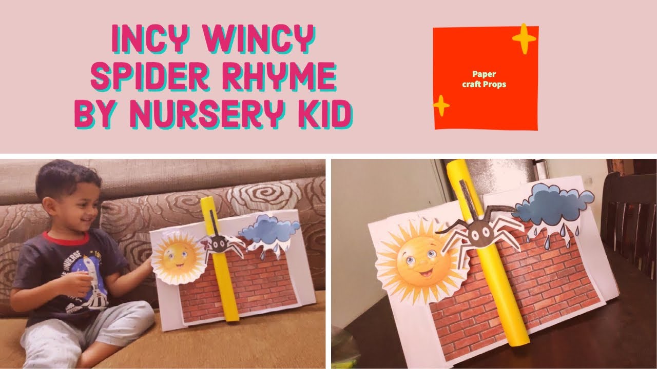 Incy Wincy Spider rhyme By Nursery Kid 1st price winner in Rhymes ...