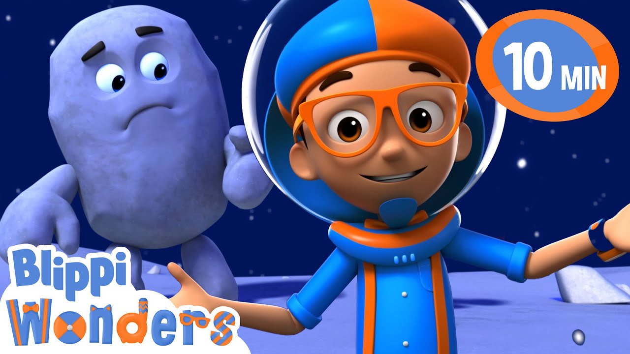 Blippi’s Space Mission: Learning About Gravity! 🚀 | Kids Cartoons ...