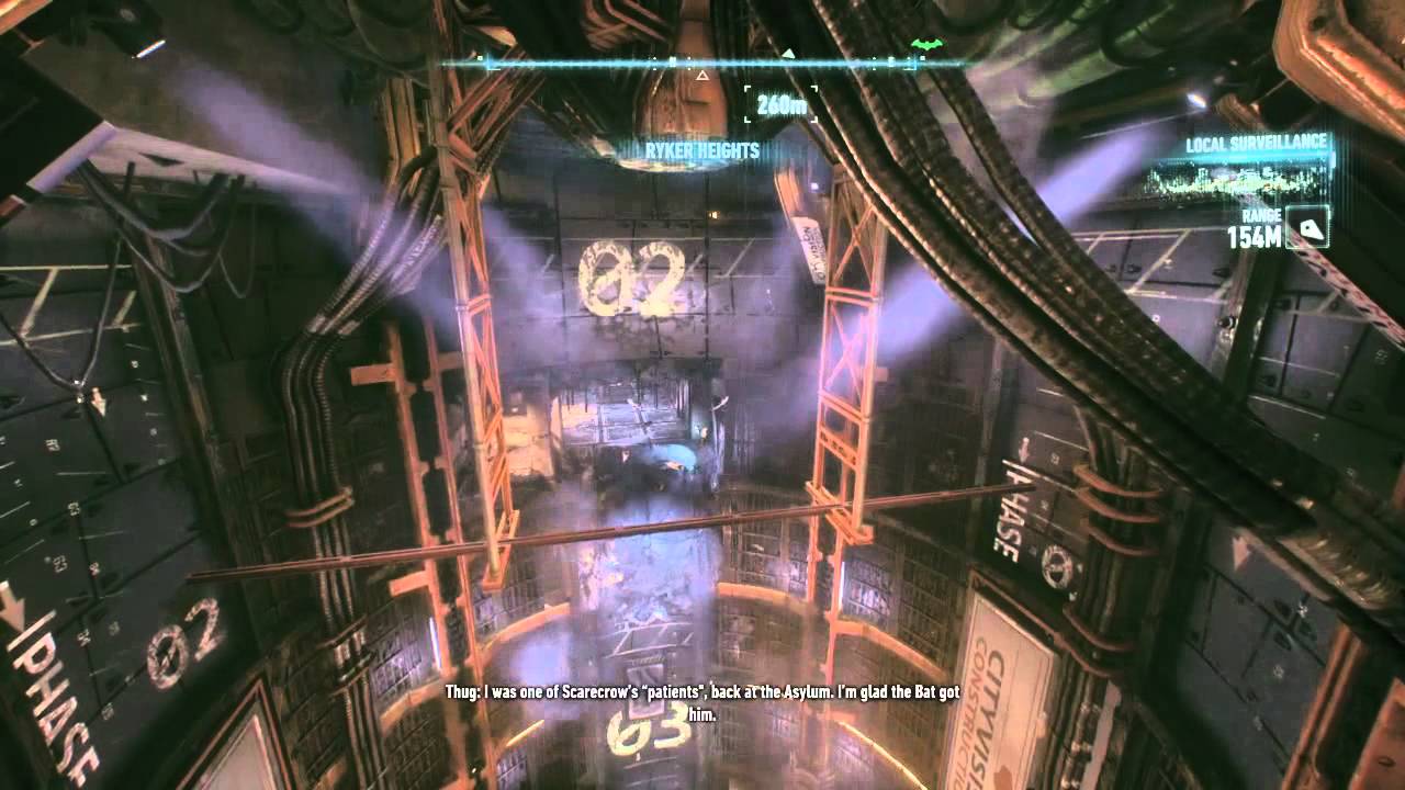 Batman Arkham Knight Glitchy map loading OOB ventilation shaft - YouTube