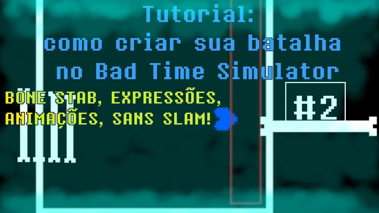 Como fazer bone stab, sans slam, animações e expressões do Sans! (Bad ...
