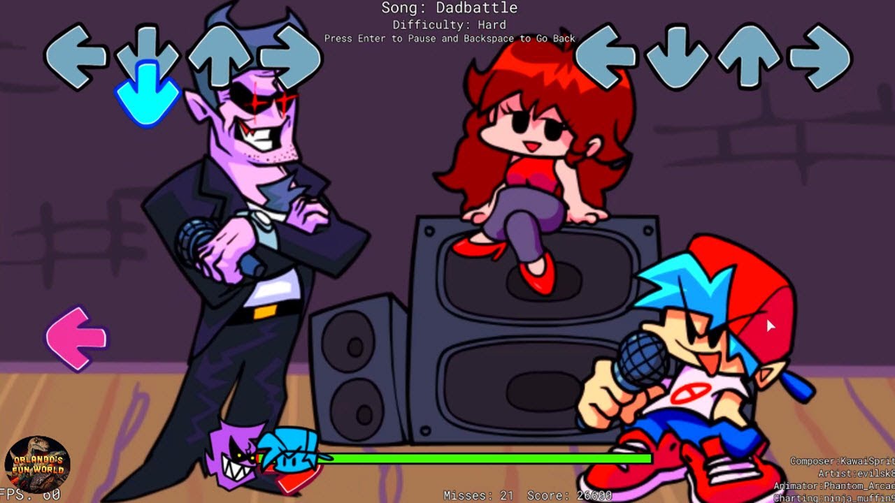 LITERALLY FNF! - MADNESS, PARISH, CHILLER, DADBATTLE SONGS!!! - YouTube