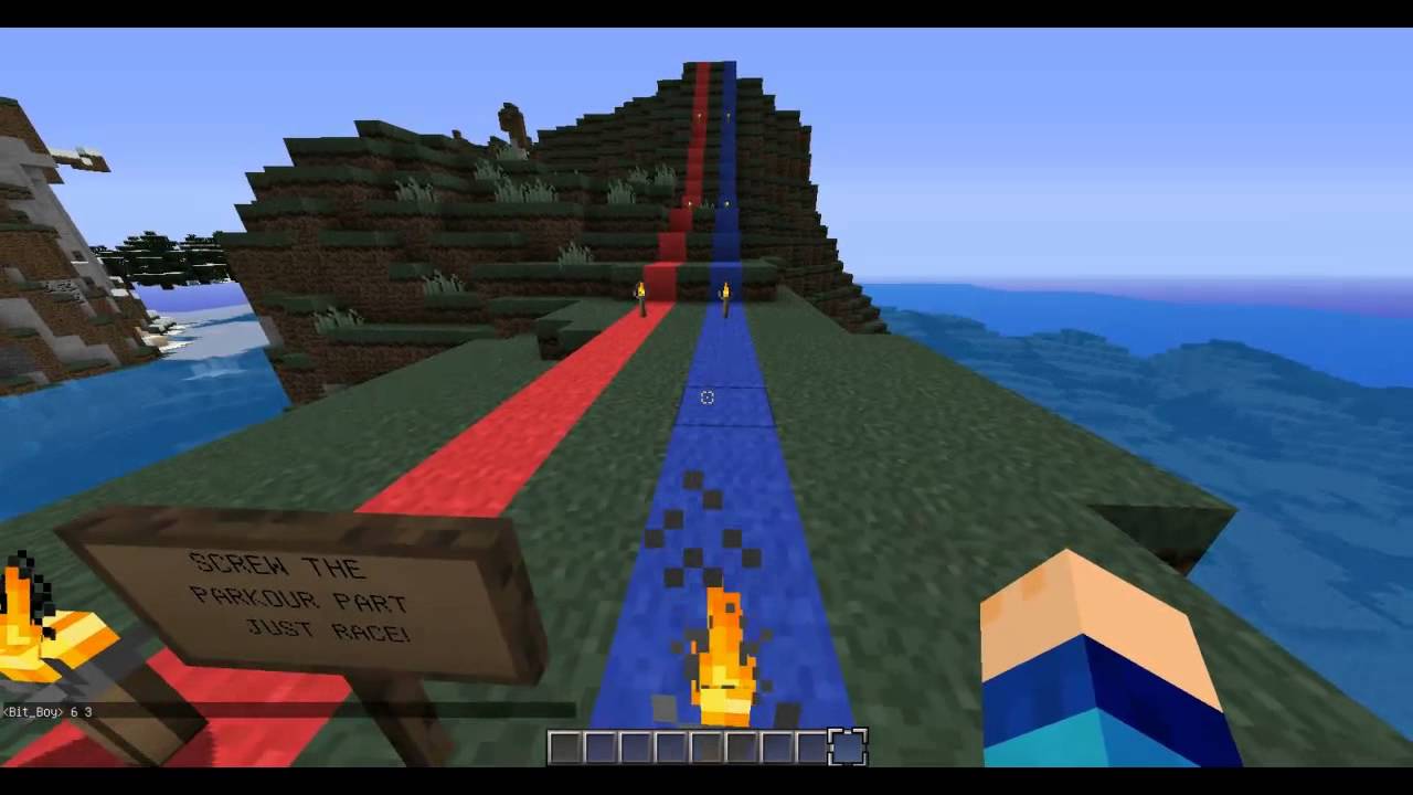 Minecraft : Battle Jump contre Neo ! - YouTube