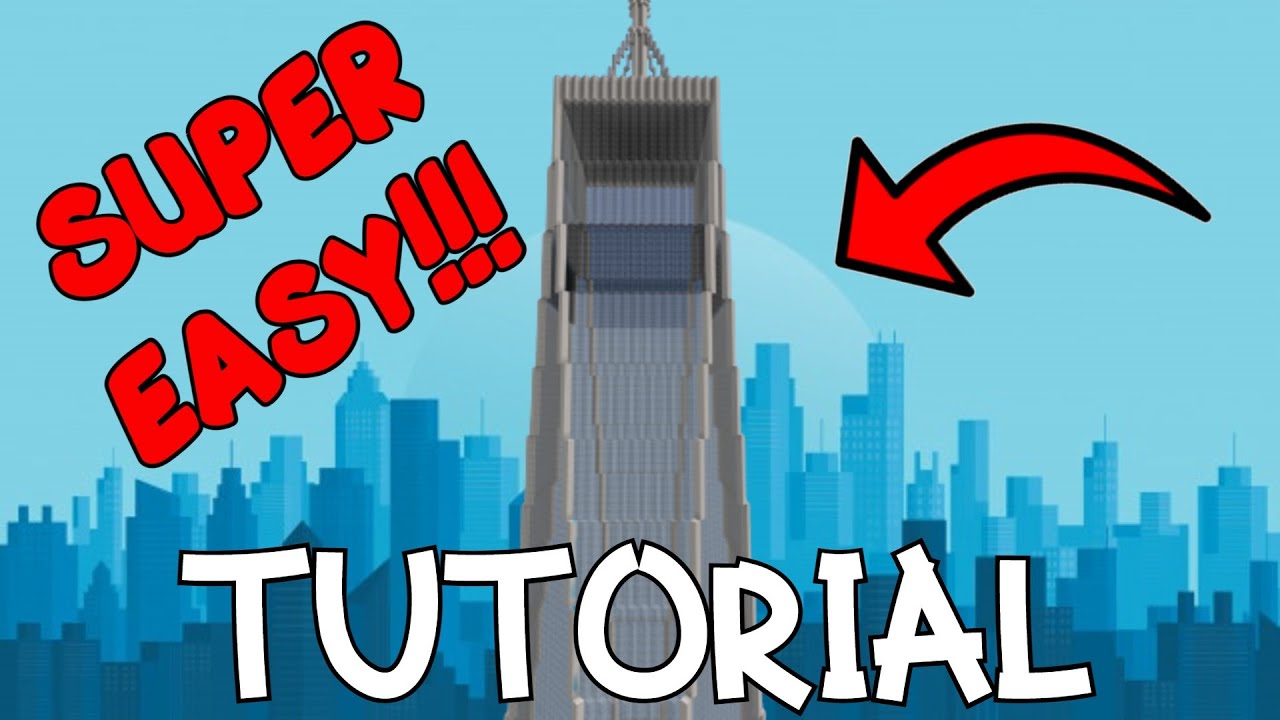 Minecraft Twin Freedom Towers World Trade Center Twin Towers New York