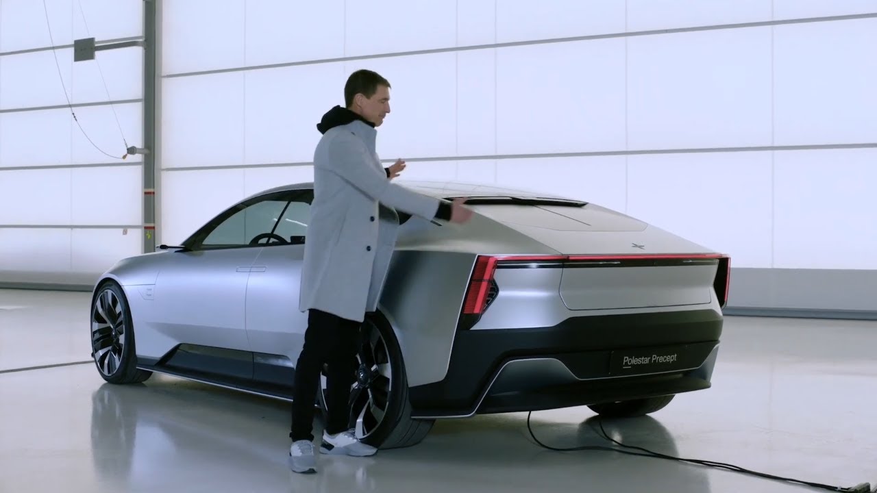 Design Tour: Polestar Precept Electric Concept - YouTube