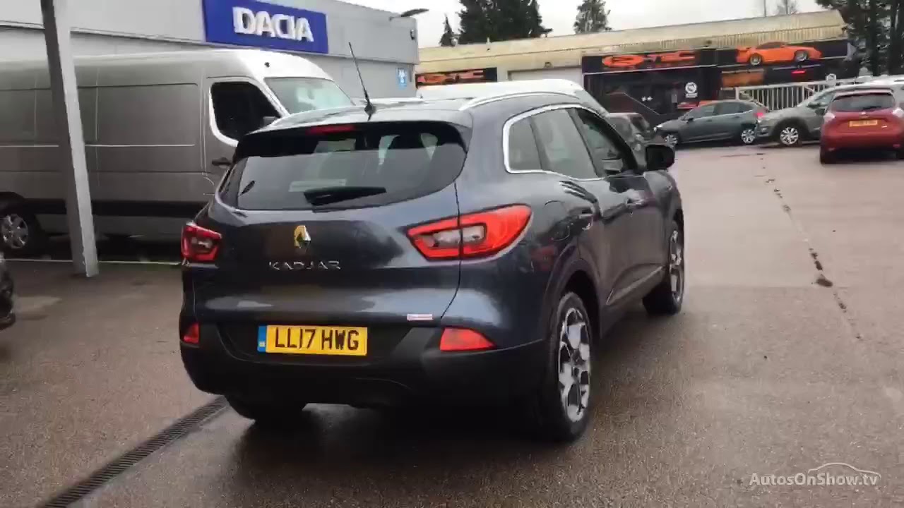 LL17HWG RENAULT KADJAR DYNAMIQUE S NAV TCE GREY 2017, MC Glyn Hopkin St ...