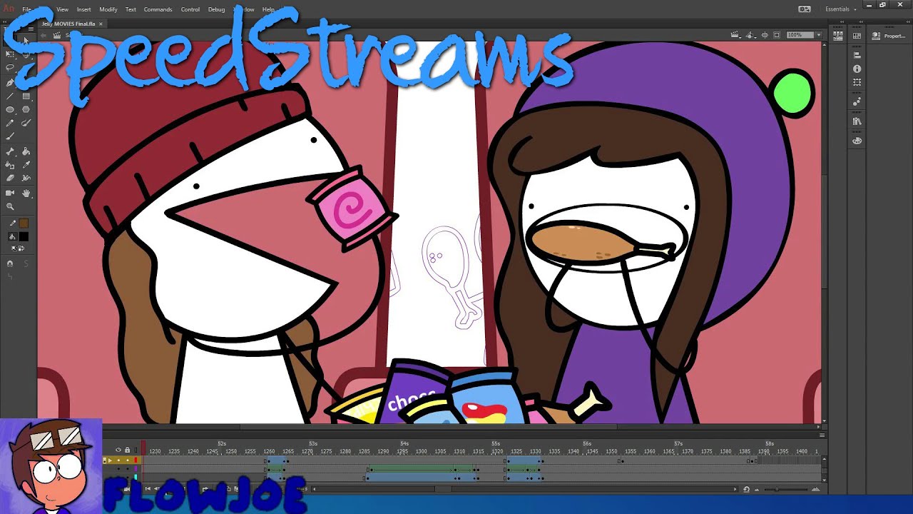 SpeedStream: Animation Time-lapse (Jelly Jess: Movies Animation) [9/13 ...