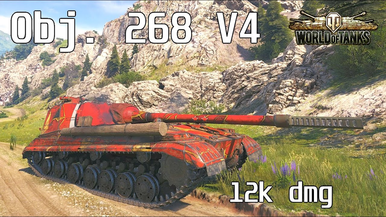 Object 268 Version 4, 12K Damage, Pool's Medal, 10 Kills, Lakeville ...