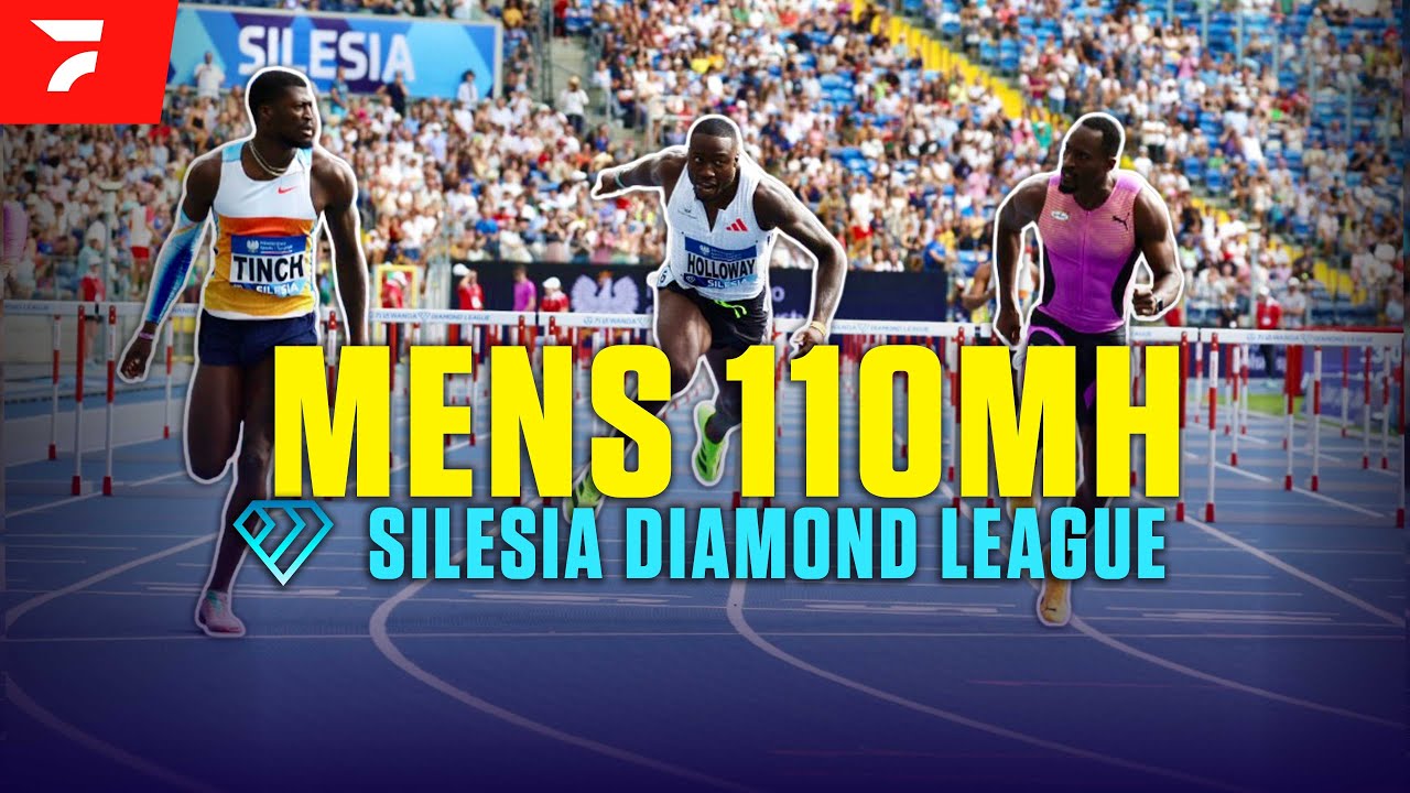 HISTORY IN THE HURDLES (Mens 110mH) | 2025 Silesia Diamond League - YouTube