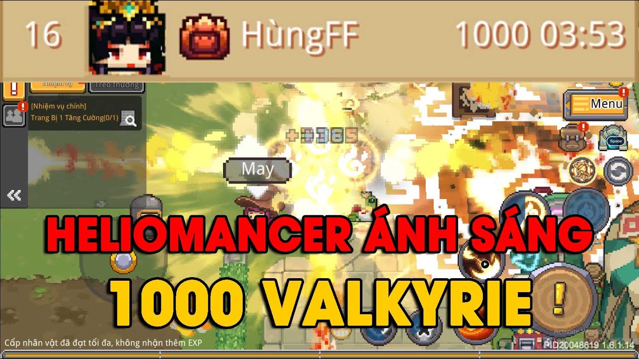 Build HELIOMANCER Thuần Ánh Sáng 1000 Tầng Valkyrie | SS2 Soul Knight ...