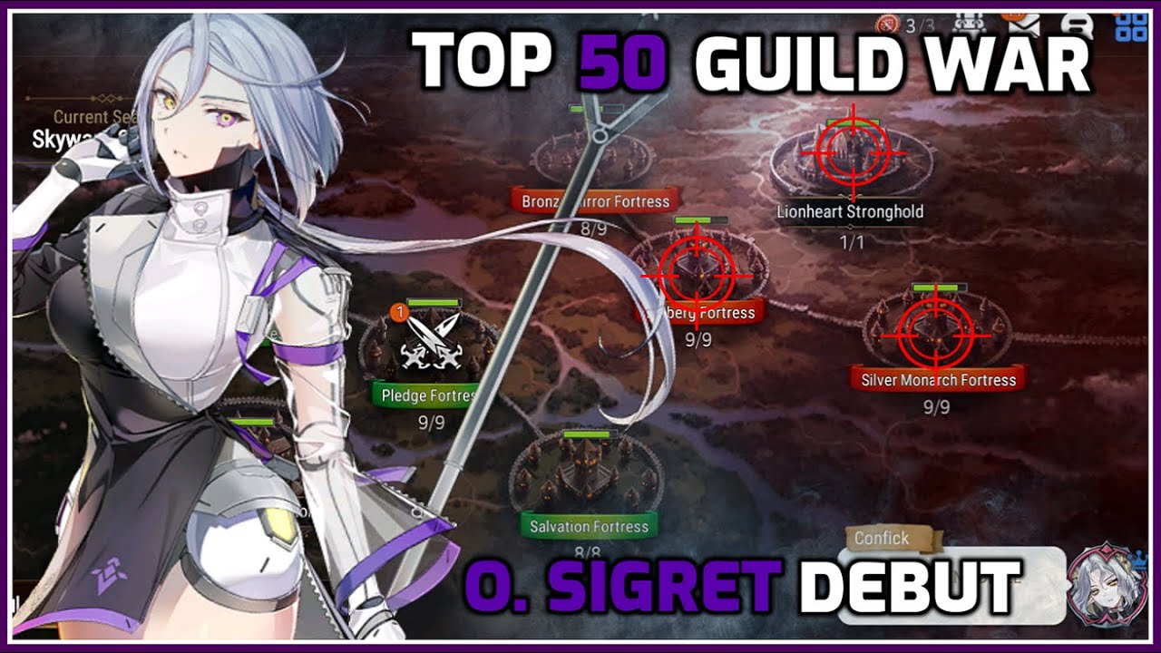 Top 50 GW New Operator Sigret Debut [Epic 7] No more Cerise pls - YouTube