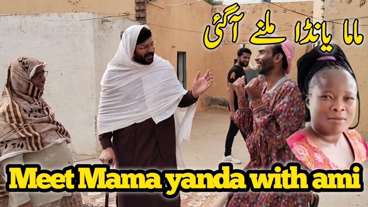 Aj ami sa milna mama yanda agyi||Meet mama yanda with ami ...