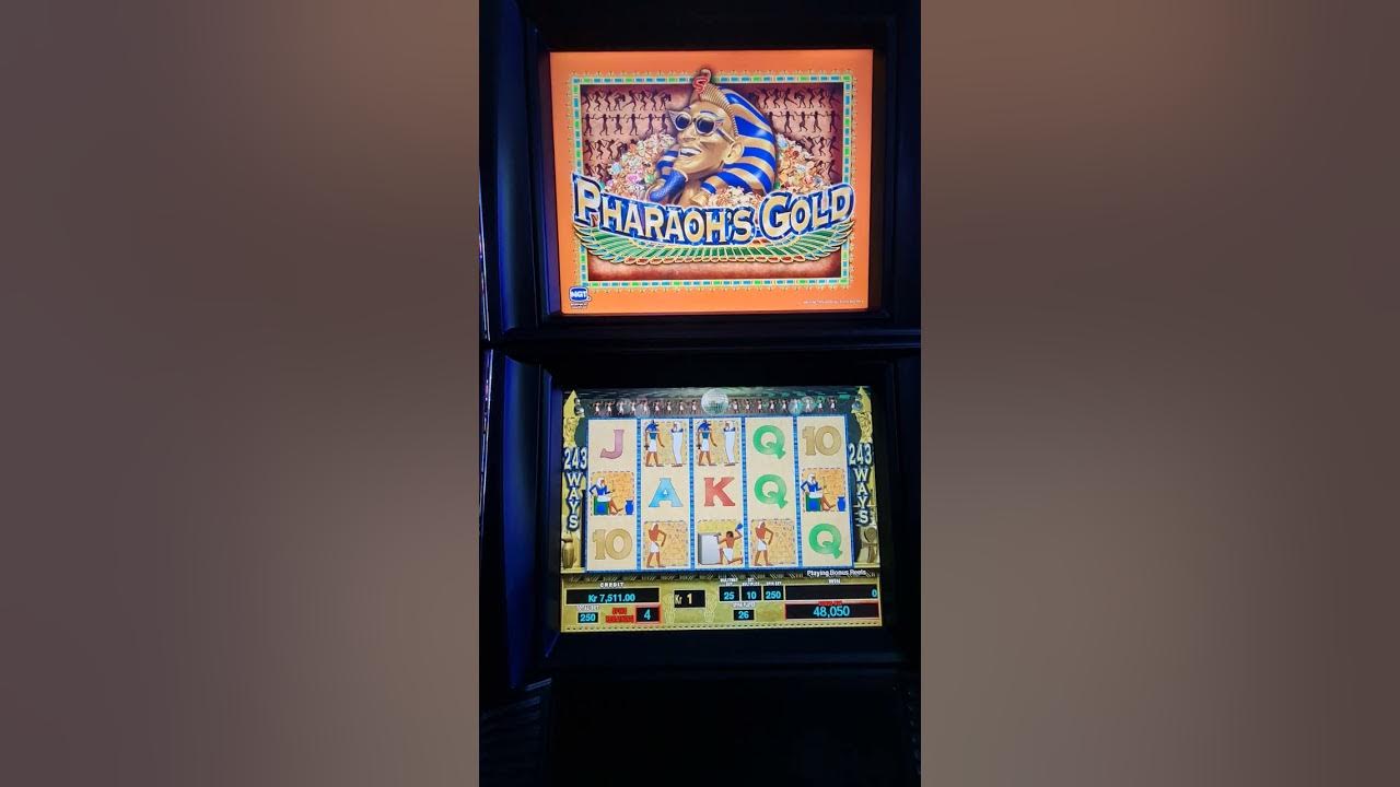 IGT Trimline Pharaoh's gold - the gold is available 👌🍾 - YouTube
