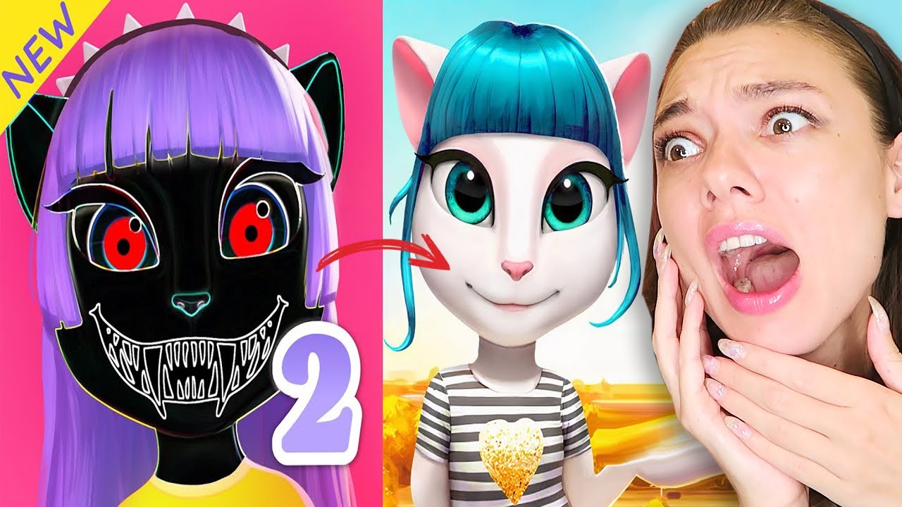 My Talking Angela 2 Evil ??? Do NOT Download the NEW Talking Angela 2 ...