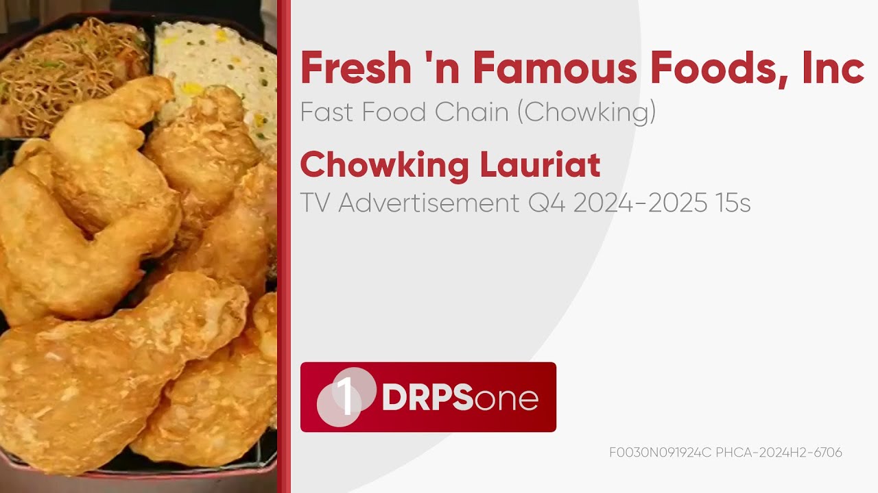 Chowking Lauriat TV Ad Q4 2024-2025 15s (Philippines) - YouTube