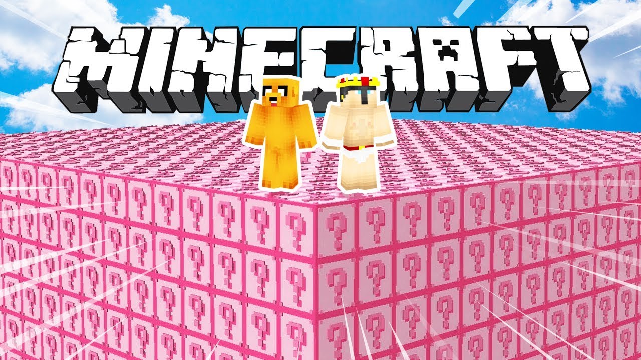 DesafÍo De Lucky Blocks Del Amor En Minecraft 😏 ¿¿mikellino Lucky