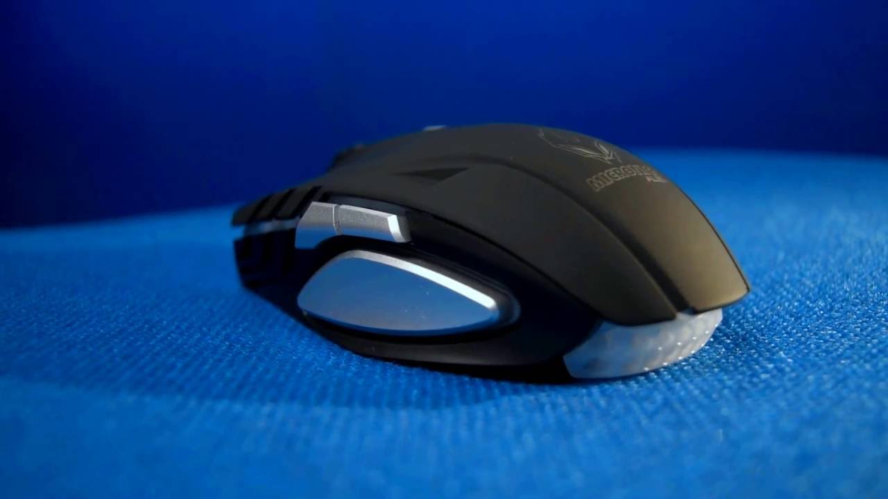 ALIEN RED-MOUSE GAMER MICRONICS - YouTube