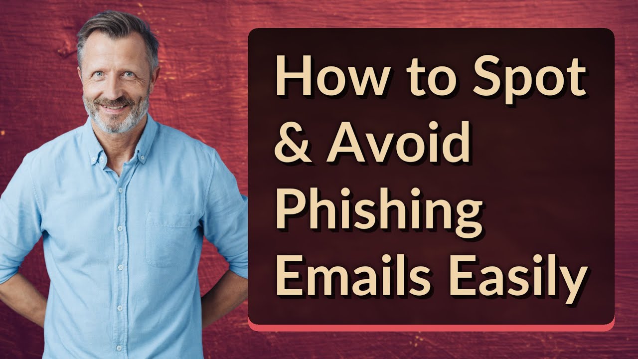 How to Spot & Avoid Phishing Emails Easily - YouTube