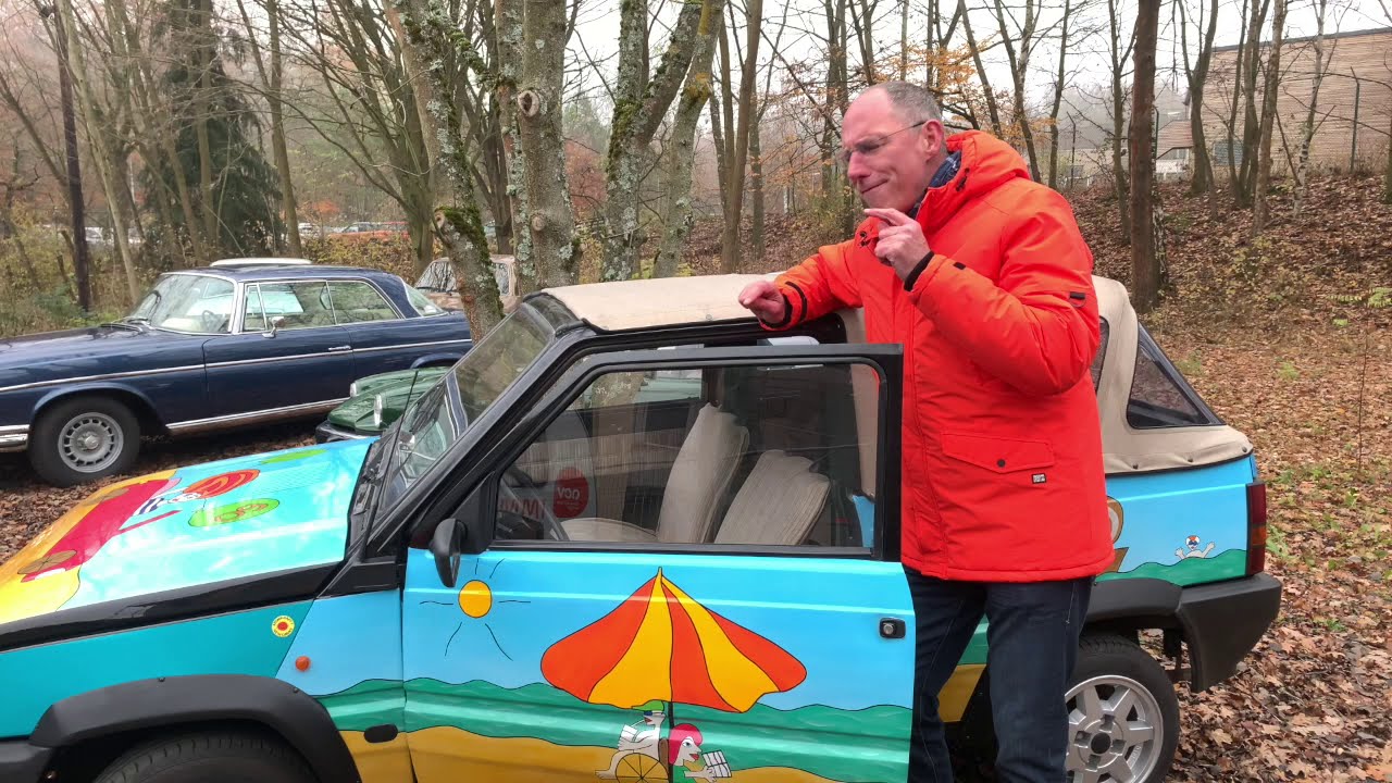 9. Preis der 26. Oldtimerspendenaktion 2020 Fiat Panda Cabriolet mit ...