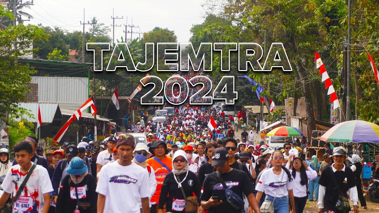 Antusiasme Tajemtra Jember 2024, Ribuan Peserta Padati Jalan Nasional ...