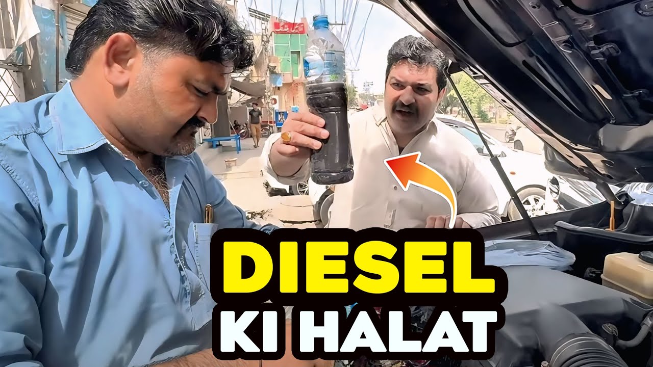 V8 monthly rent | Diesel Ki Halat Cheak Karo | Ali lajpal rent a car ...