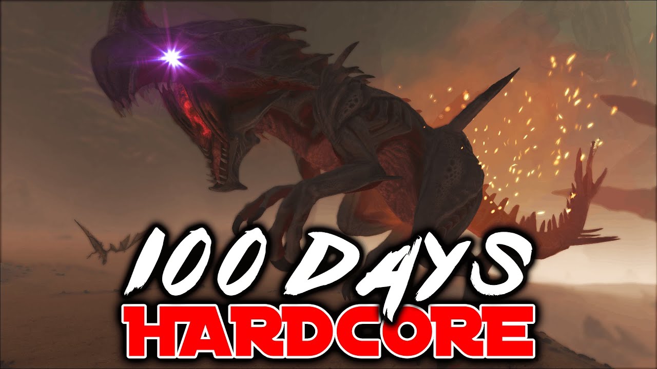 I Spent 100 Days on ARK's Hardest Map... Here's What Happened - YouTube