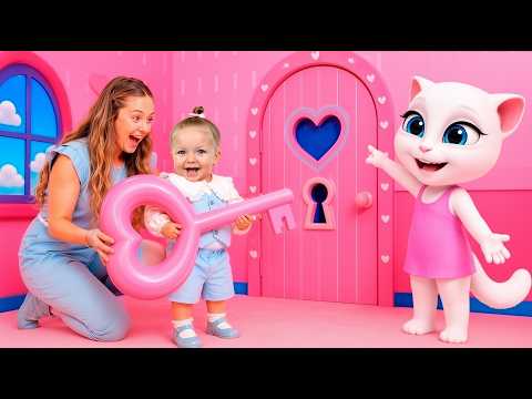 Eva çıkmak için oyunun 100 katmanını geçmeli! Bilmeceleri çözüyor ve anahtarları arıyoruz