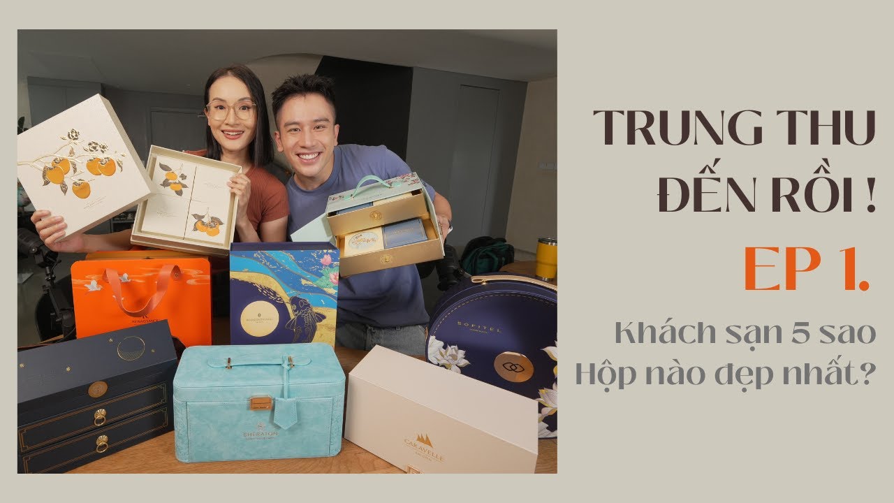 TRUNG THU ĐẾN RỒI - EP.1: Review bánh trung thu của 8 KHÁCH SẠN 5 SAO ...