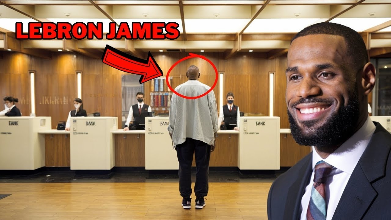 LeBron James Disguises Himself as Homeless to Test a Bank! You Won’t ...