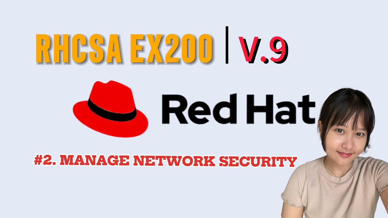 TUTORIAL BELAJAR RHCSA V.9 - 2. MANAGE NETWORK SECURITY - YouTube
