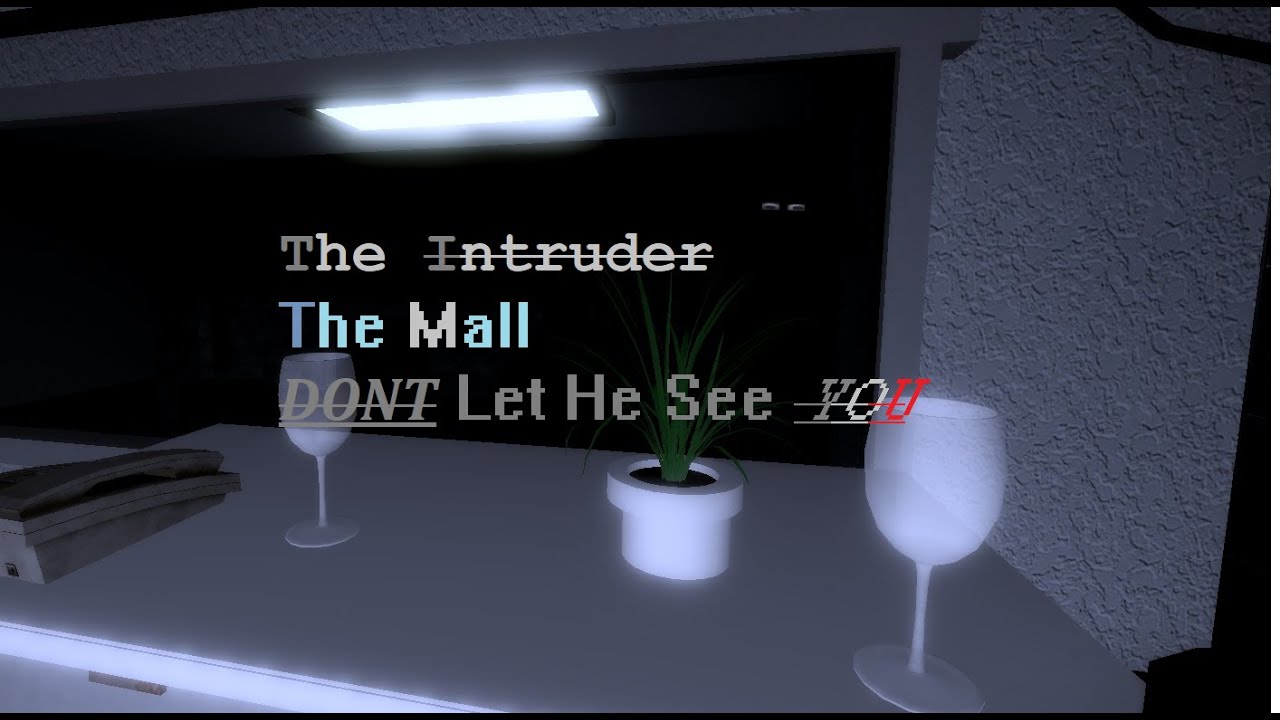 The Intruder-{The Mall & V.H.S. The First Encounter}-(Roblox Horror ...