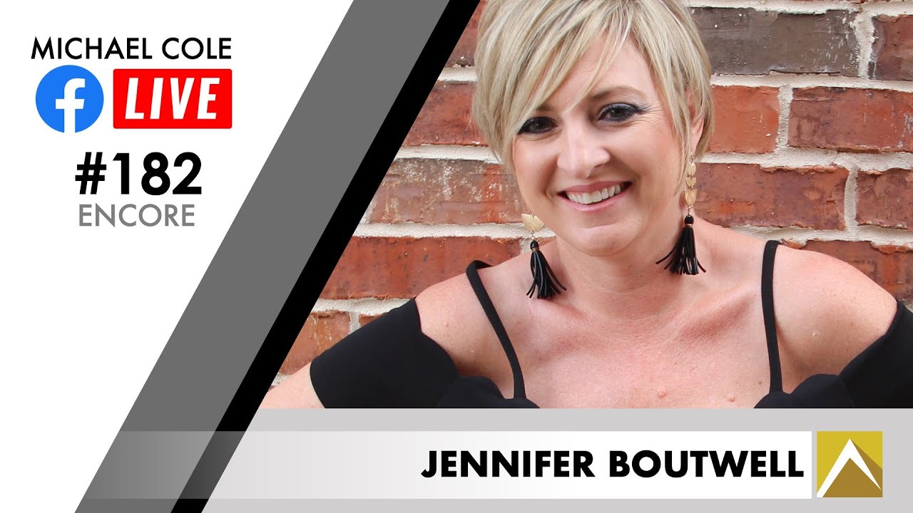 Facebook Live 182: Encore Jennifer Boutwell - YouTube