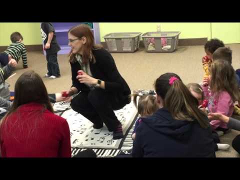 Exploration play with egg shakers