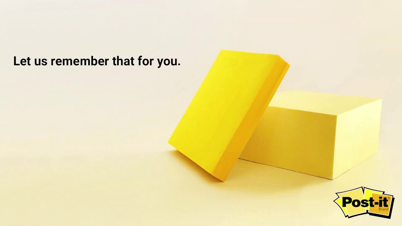 Anuncio Post its - YouTube
