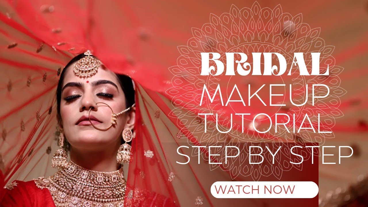 Bridal makeup for beginners step by step🤗 #love #trendingshorts #makeup ...